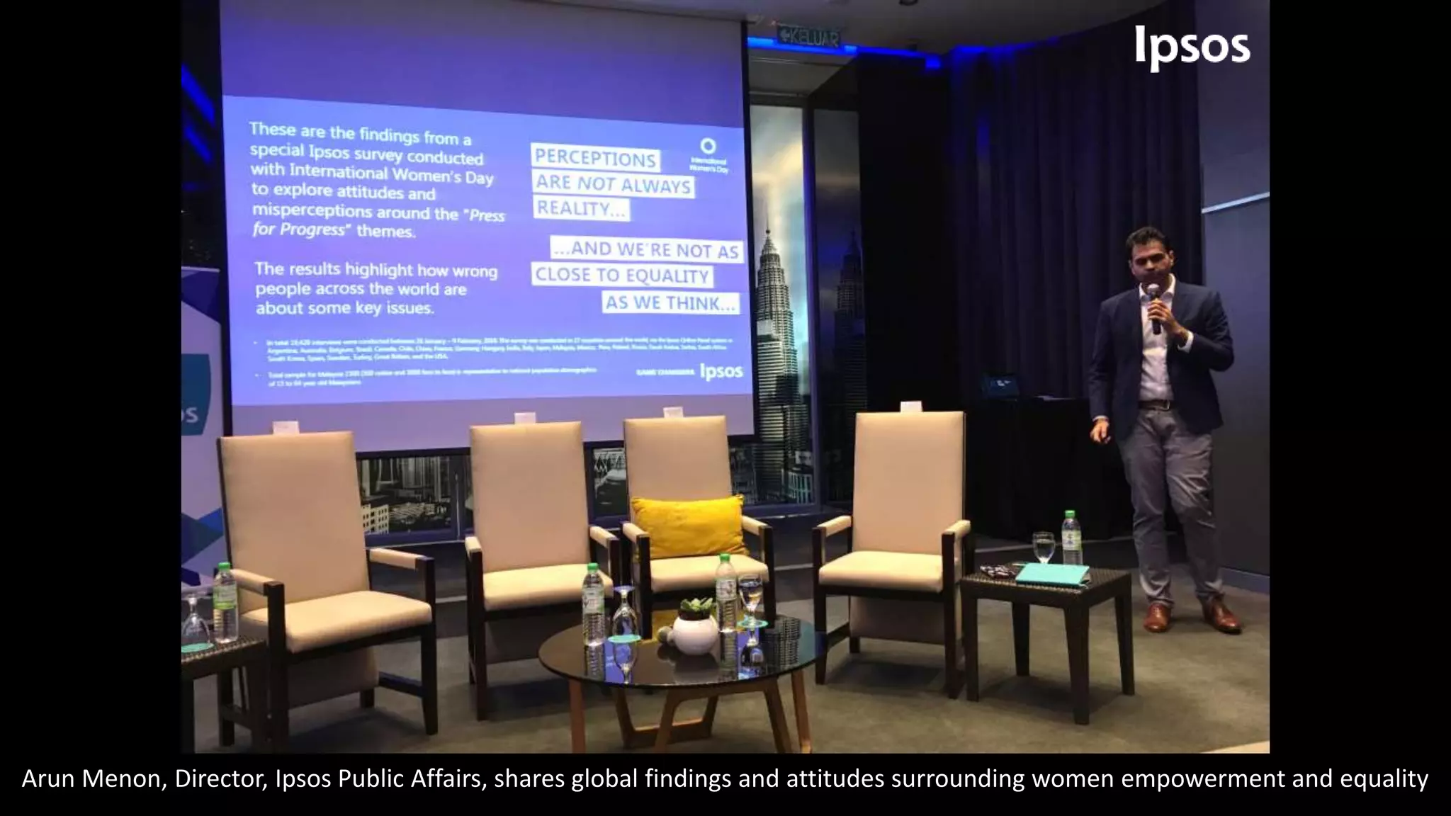Ipsos Press Conference: Women Empowerment (Kuala Lumpur, Malaysia) | PPT