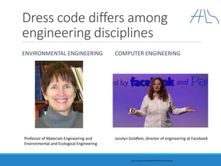 Dress for Success in Engineering - How to dress as women engineers | PPTX
