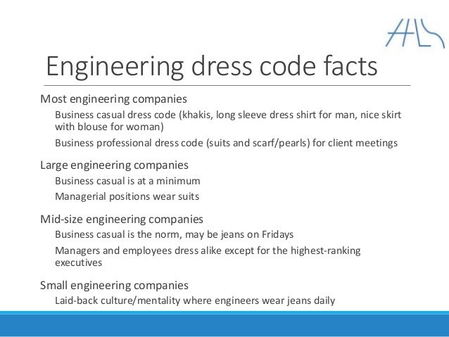 Dress for Success in Engineering - How to dress as women engineers