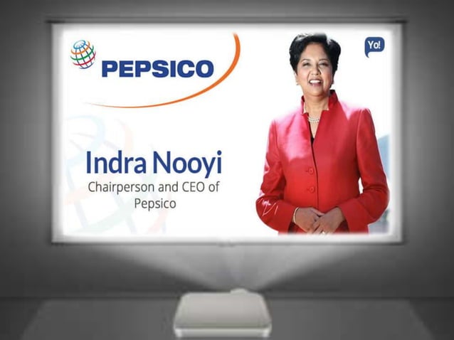 Women entrepreneur indra nooyi | PPTX