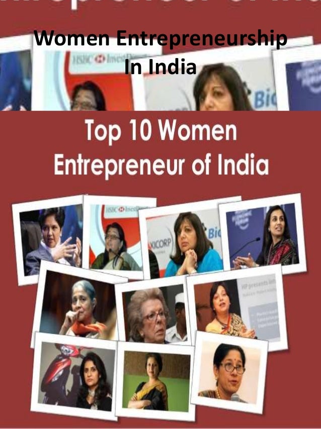 Women Entrepreneurship In India Ppt