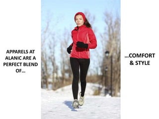 Women fitness wear from the house of alanic | PPTX