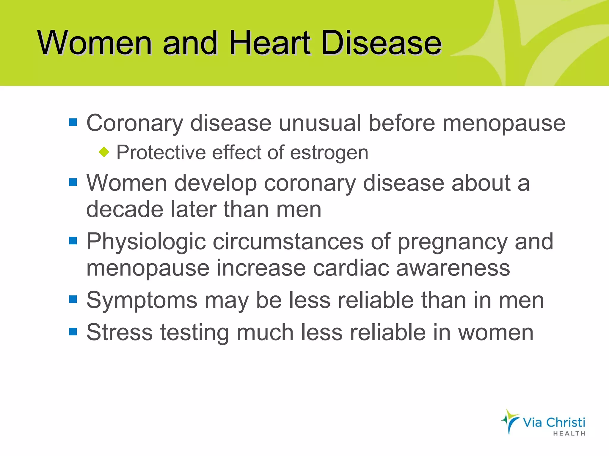 Women and Heart Disease | PPT