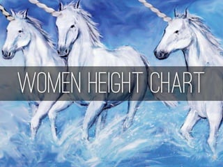 WOMEN HEIGHT CHART | PPT