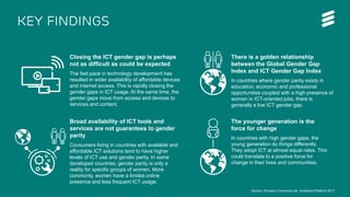 Gender equality and empowerment of women through ICT | PPTX