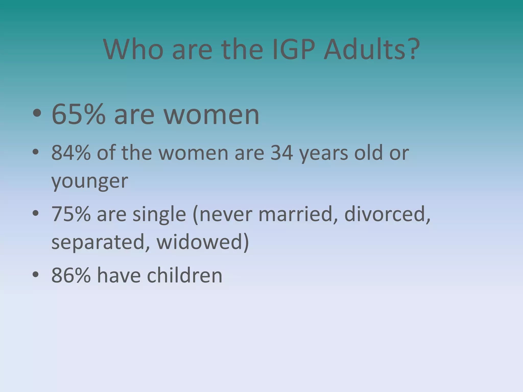 Women in Intergenerational Poverty: Working and Raising Families | PPT ...