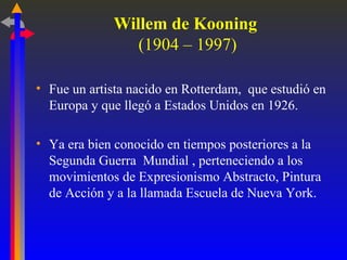 Women III DE KOONING | PPT