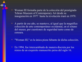 Women III DE KOONING | PPT