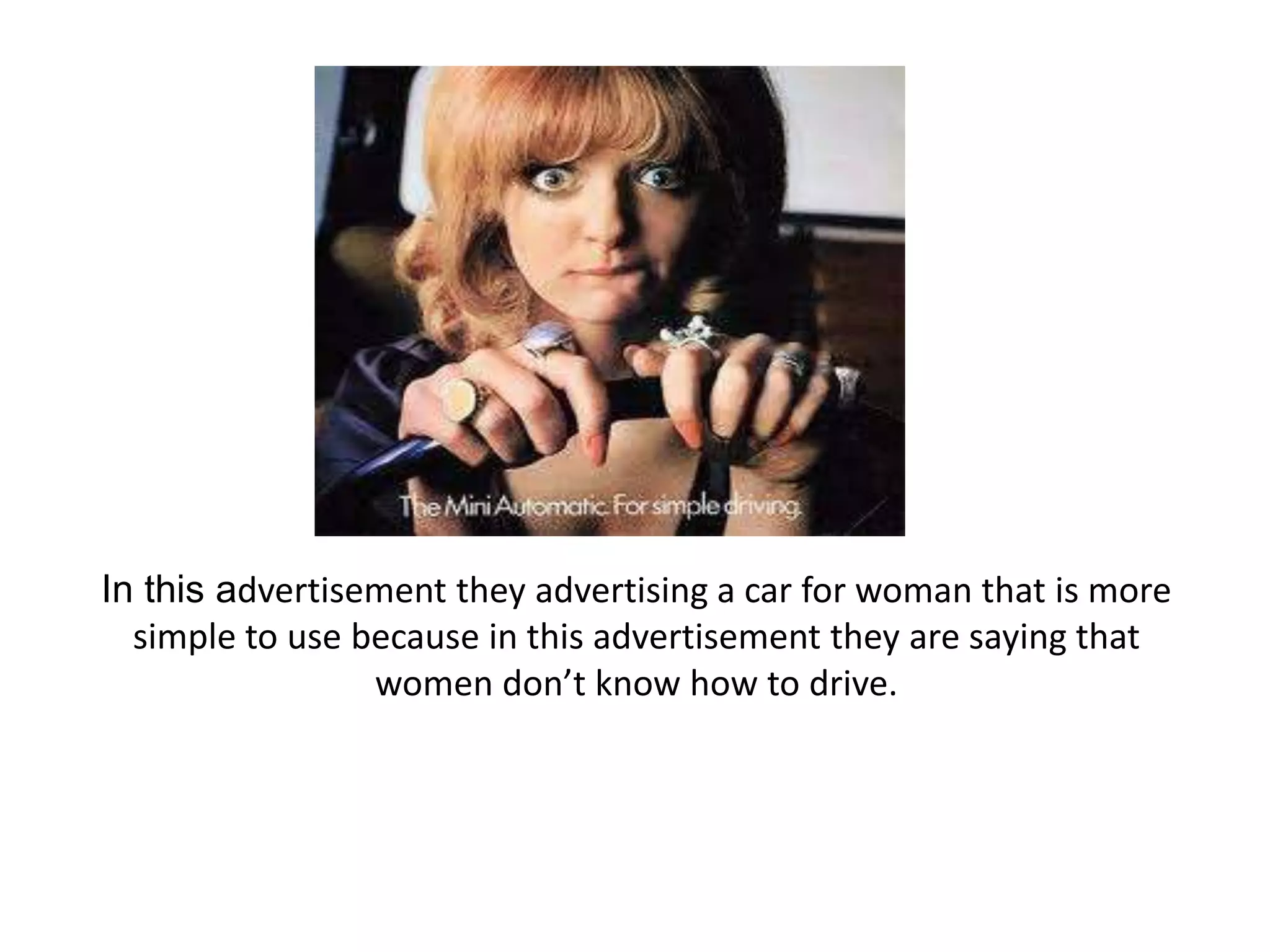 Women in ads | PPTX