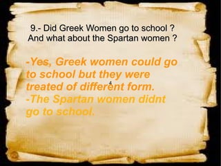 Women in Ancient Greece | ODP