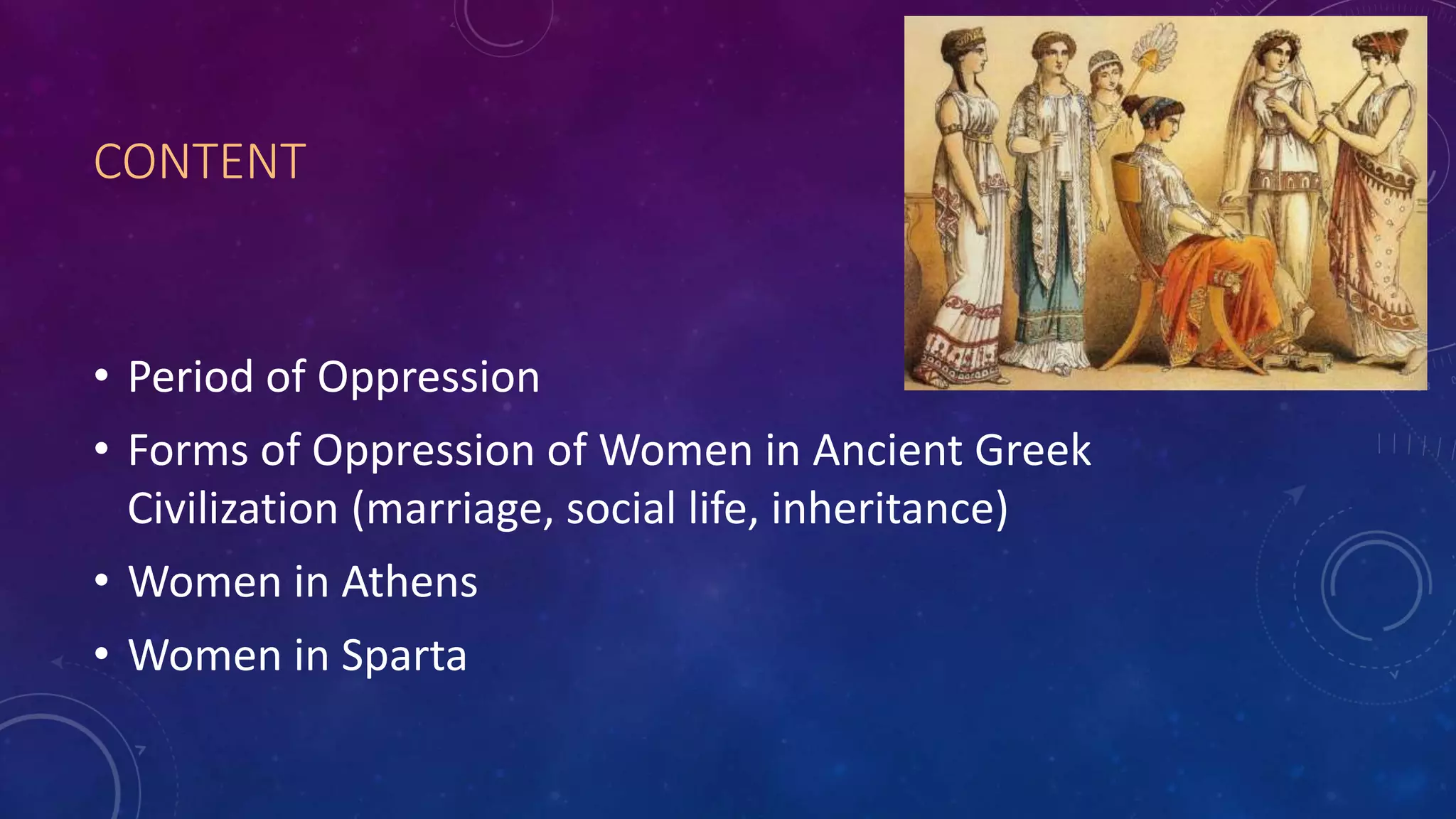 Women in Ancient Greek Civilization | PPTX