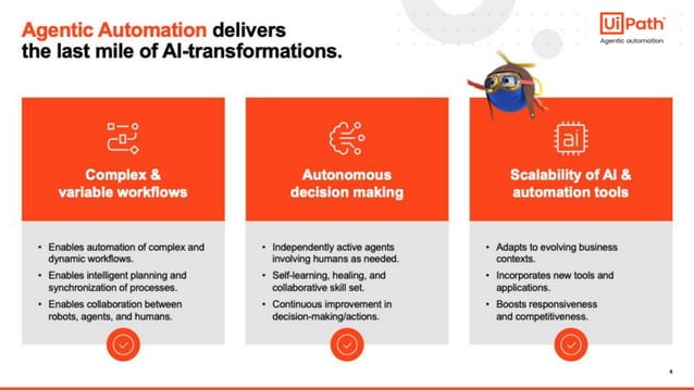 UiPath Agentic Automation Capabilities and Opportunities | PDF