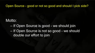 What is Open Source and Can It Influence Us? | PPT
