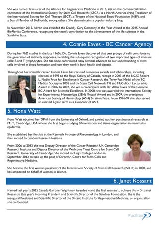 15 Influential Women in Cell and Gene Therapy | PDF