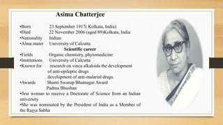 Women in chemistry | PPTX