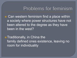 Women in China | PPTX