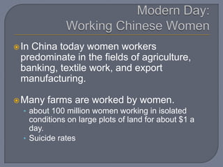 Women in China | PPTX