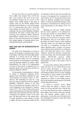 Women in contemporary cinema arif rohman | PDF | Movies | Entertainment