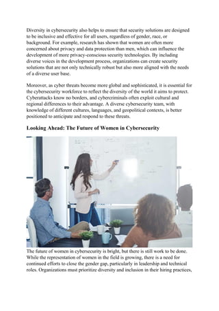 Women in Cybersecurity: Impact, Role, Importance & Future | CIO Women ...