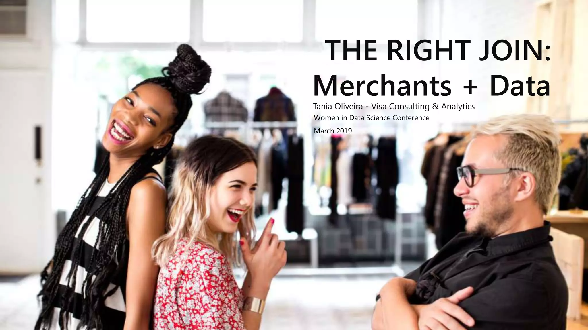 The right JOIN: Merchants + Data | PPTX