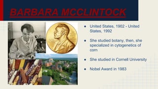 Women in genetics and biotechnology | PPTX