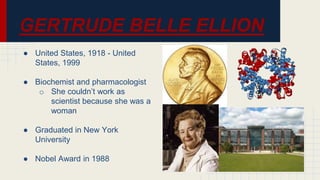 Women in genetics and biotechnology | PPTX