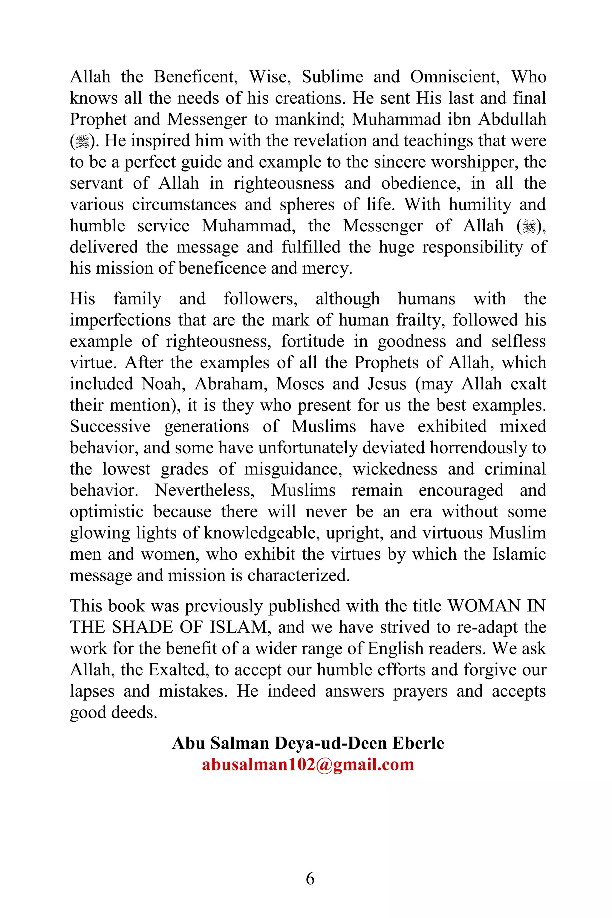 Women in islam | PDF