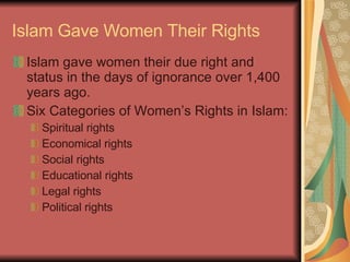 Women In Islam Updated | PPT