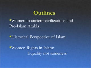 Women In Islam | PPT