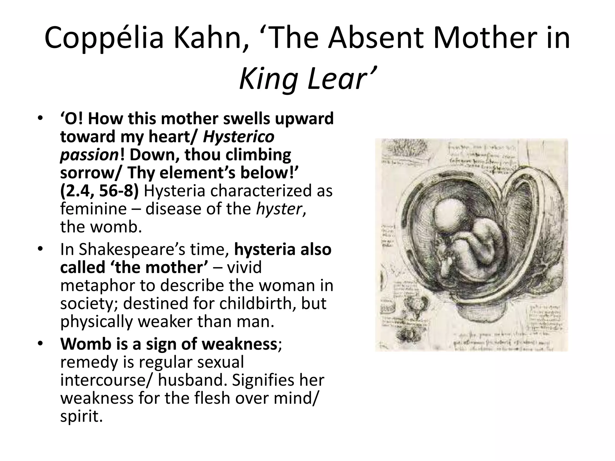 Women in king lear and gloucester prep | PPTX