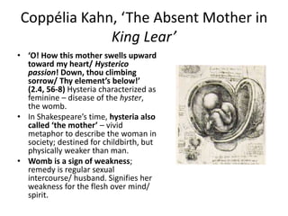 Women in king lear and gloucester prep | PPTX
