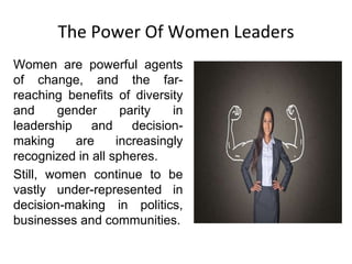 Women in Leadership | PPT