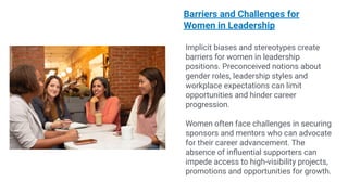 Women in Leadership | PDF
