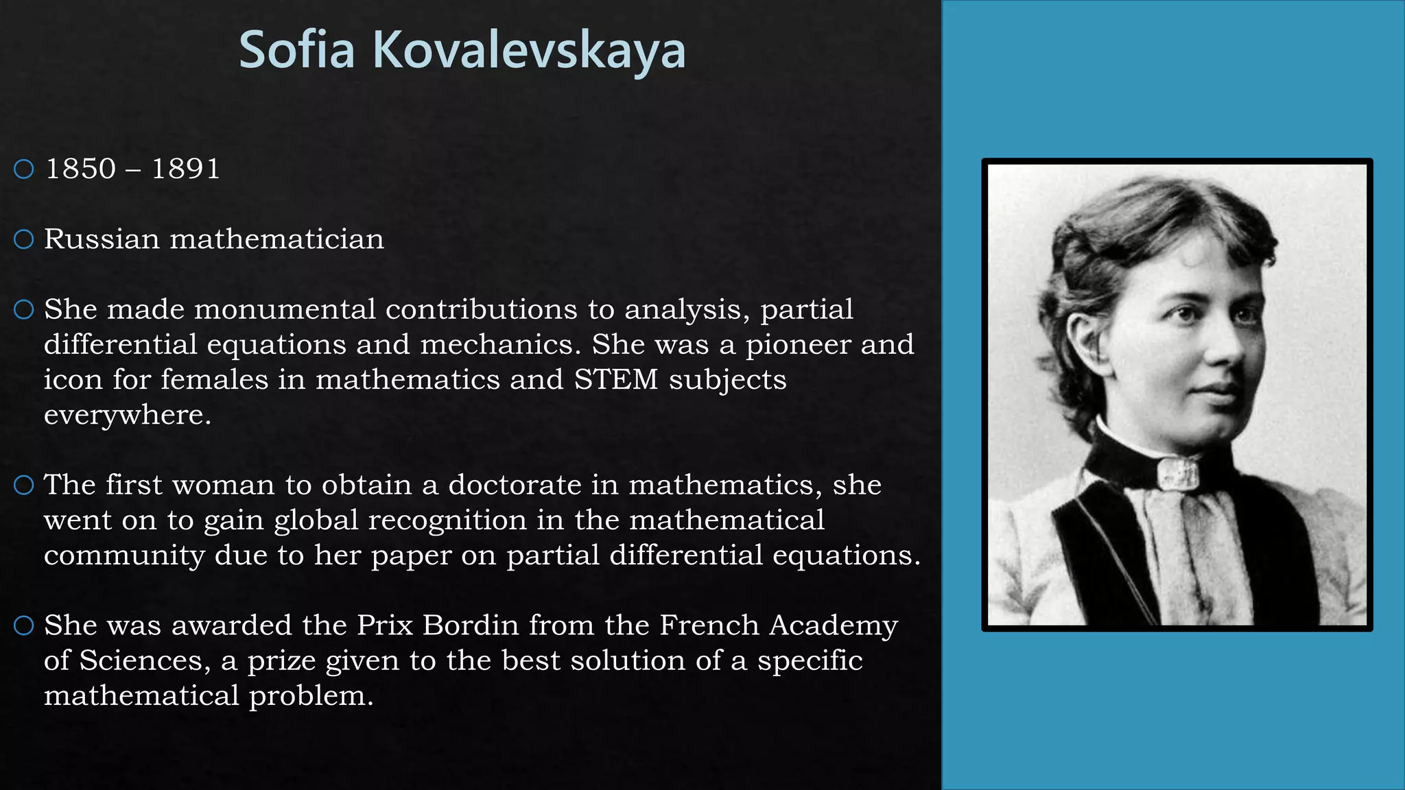 Women in mathematics | PPTX