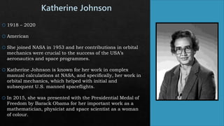 Women in mathematics | PPTX