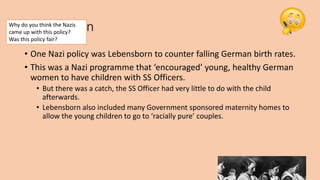 Women in nazi germany | PPTX