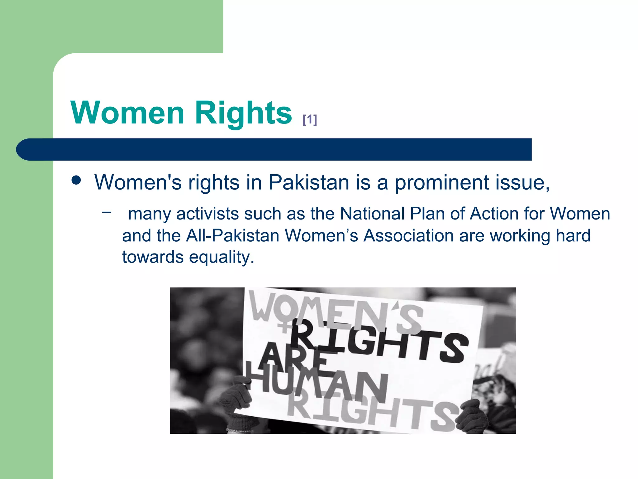 Women of pakistan and their rights | PPT