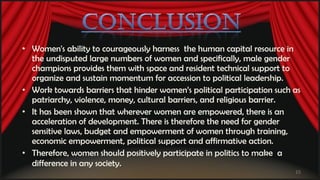 Women in politics | PPT