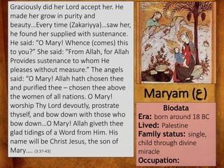 Women in the Qur'an: Breaking Stereotypes | PPTX | Islam | Religion ...