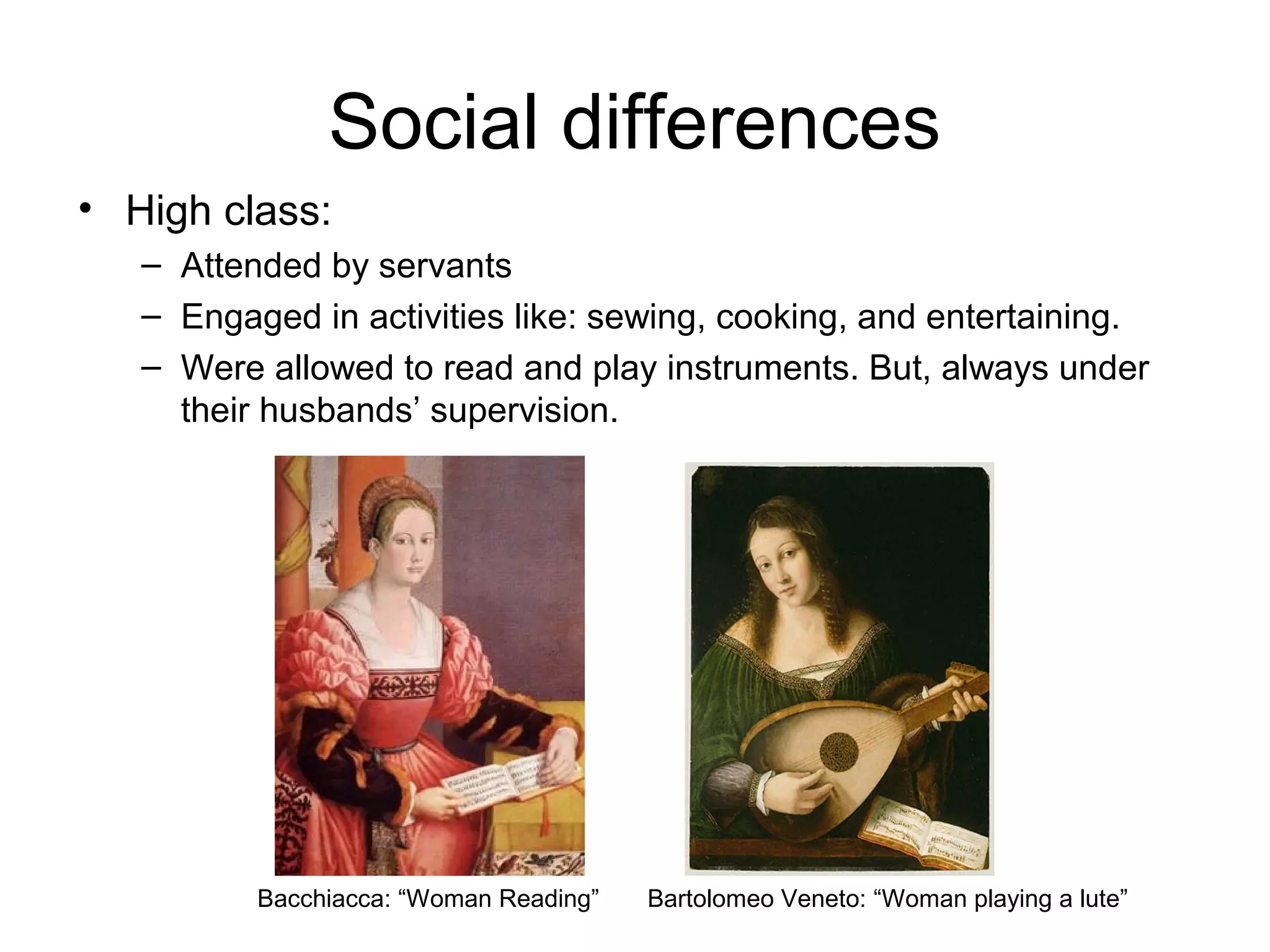 Women in renaissance | PPT