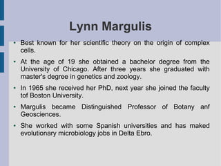 Women in science | ODP | Biological Sciences | Science