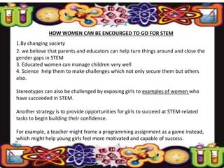 Women in science | PPTX