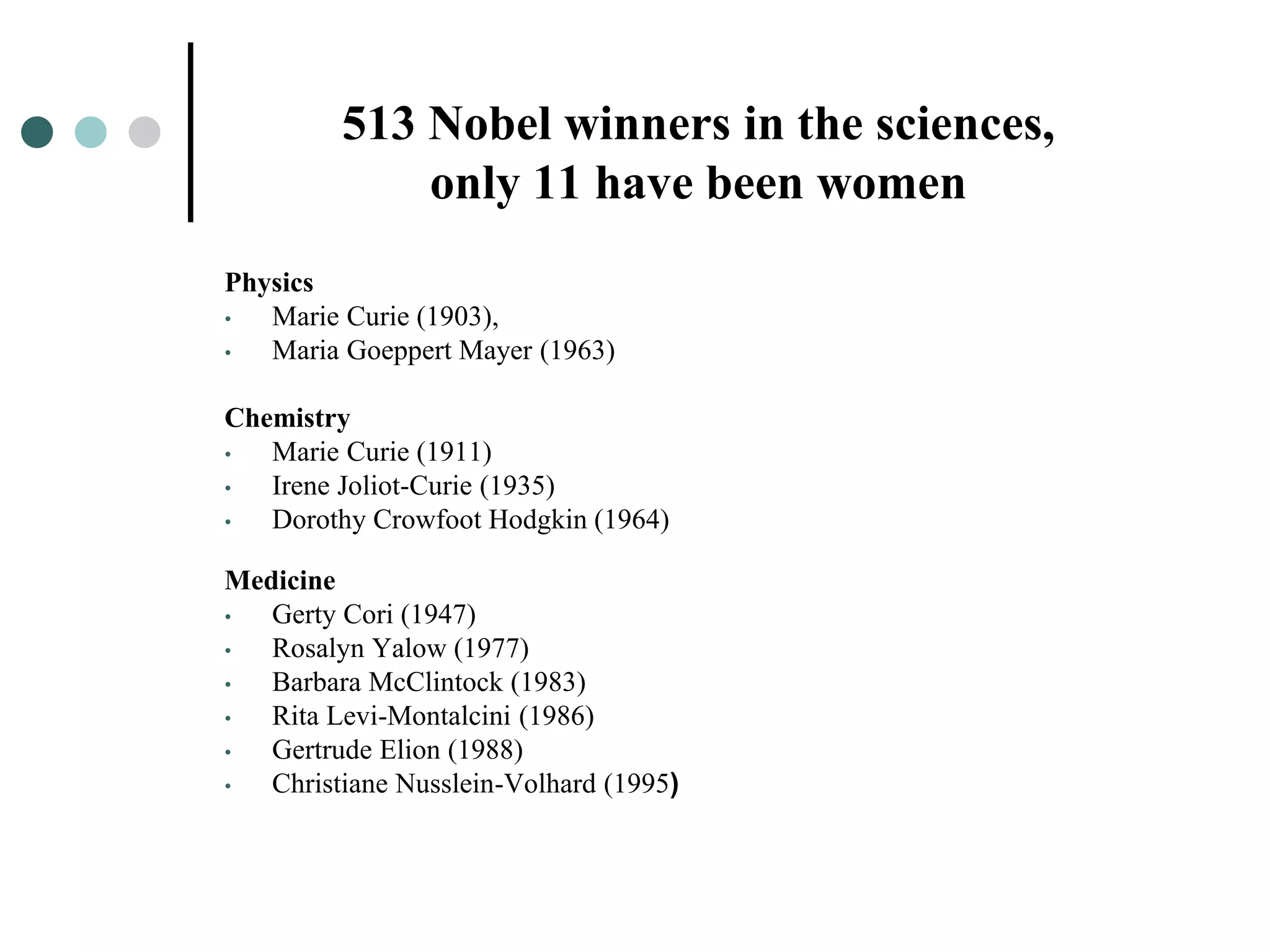 Women in Science | PPT