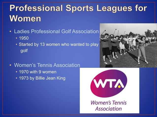 Women in sports powerpoint | PPT