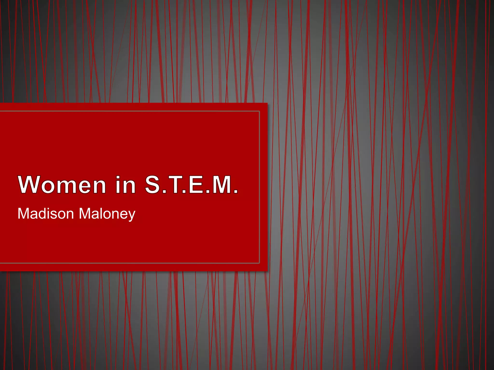 Women in STEM | PPTX