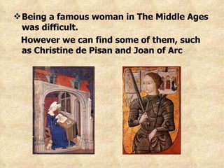 Women In The Middle Ages | PPT