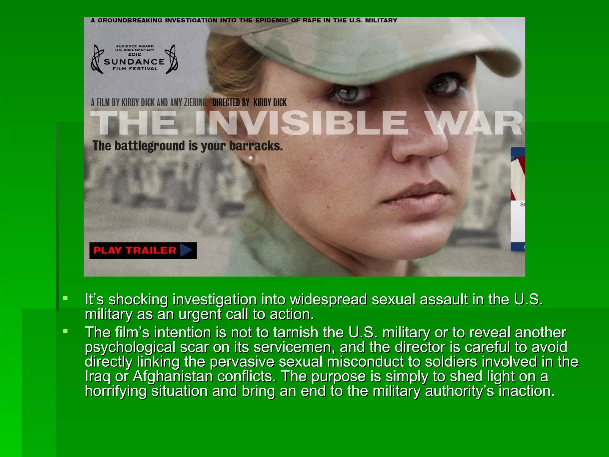 Women in the military | PPT