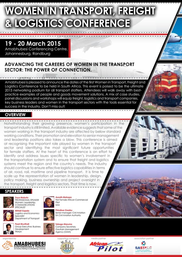 Women In Transport, Freight And Logistics Conference | PDF