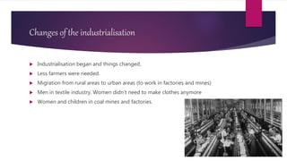 Women in the Industrial Revolution | PPT