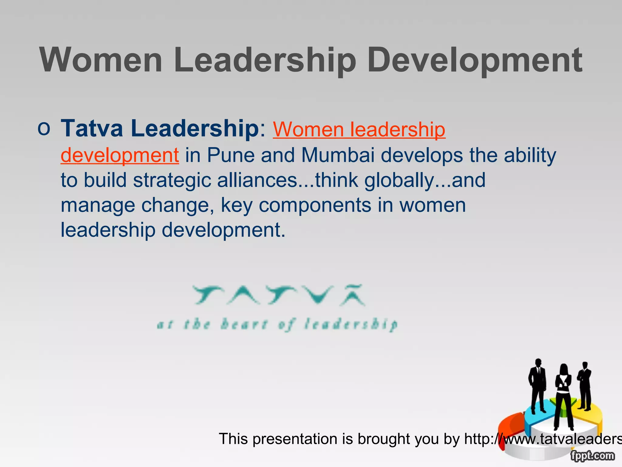 Women leadership development | PPT